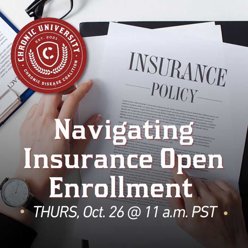 Navigating Insurance Open Enrollment | Chronic Disease Coalition