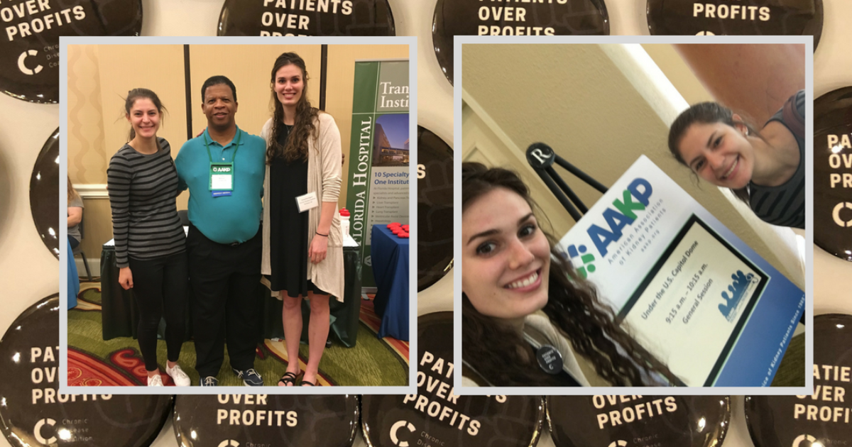 Chronic Disease Coalition attends 43rd annual AAKP kidney patient…