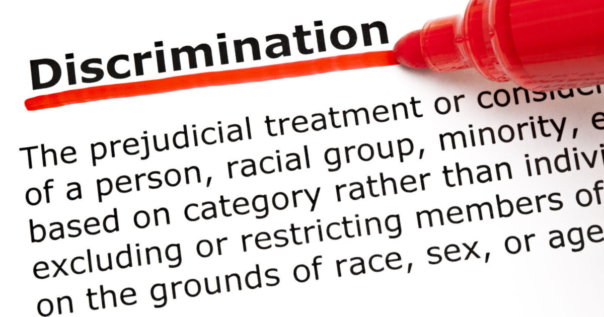 What is patient discrimination, and what is the Chronic Disease…