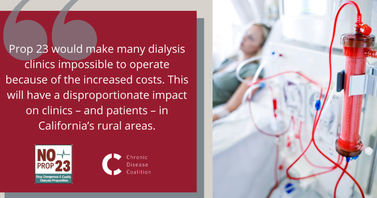 Prop 23 in California is Bad for Patients