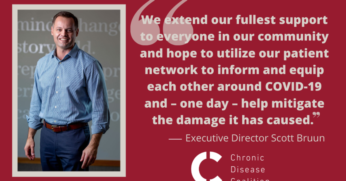 A message from executive director Scott Bruun on COVID-19